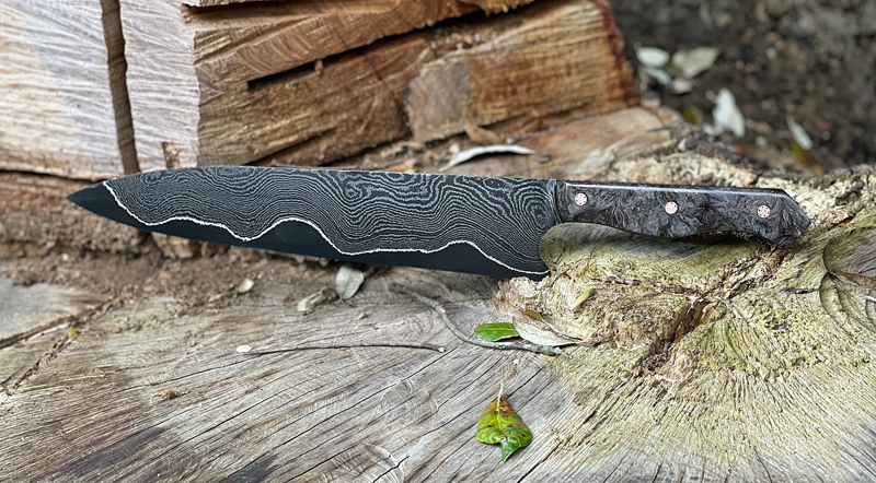 San Mai & Laminated Damascus - Clarke Knives